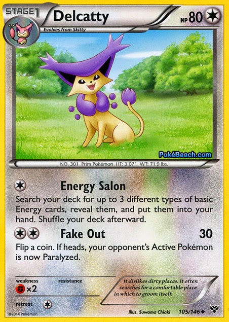 Delcatty -- Pokemon X and Y Card Review | PrimetimePokemon's Blog