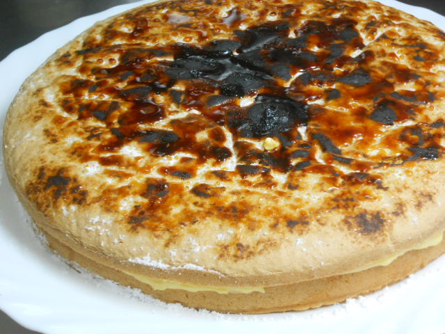 Cocina de ayer y de hoy: TARTA QUEMADA