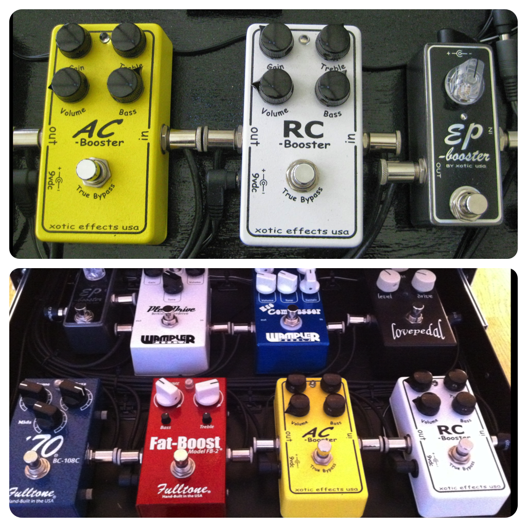 FXPedalHead: Xotic Effects RC Booster and AC Booster