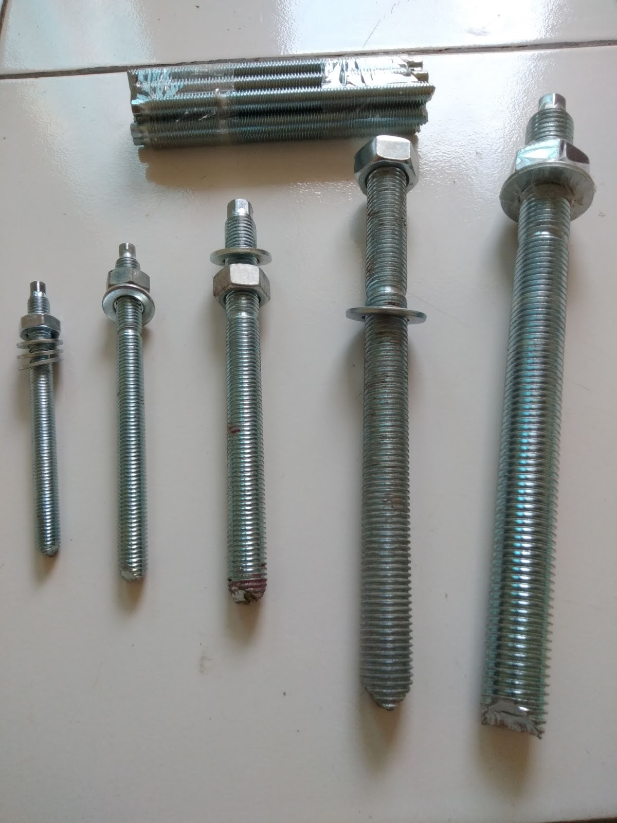 Macam - macam Diameter Angkur Chemical - Chemical Angkur