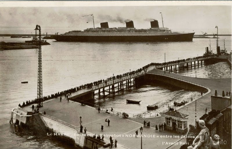 THE INCREDIBLE SS "NORMANDIE" OF 1935