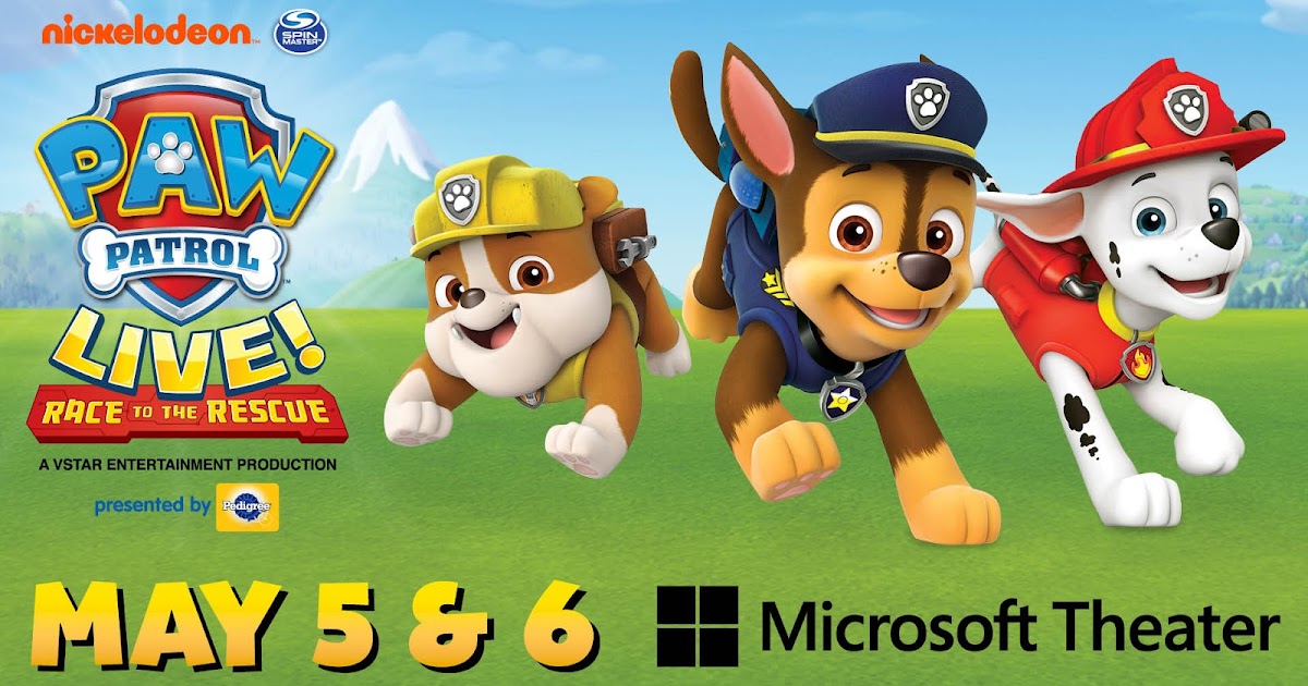 Funky Polkadot Giraffe: Paw Patrol Live! Bounds into Southern ...