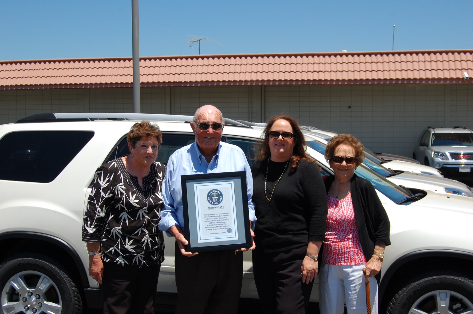 Reynolds Buick GMC Blog: Deane and the World's Record