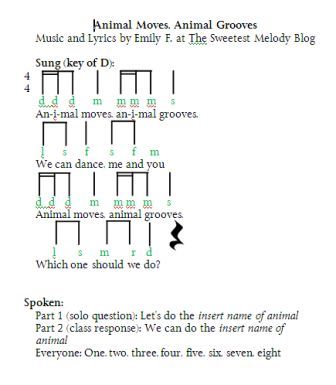 The Sweetest Melody: Animal Moves, Animal Grooves