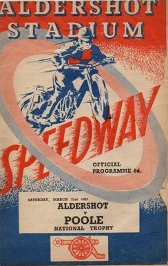 Speedway Archive: Aldershot Shots Programme Gallery