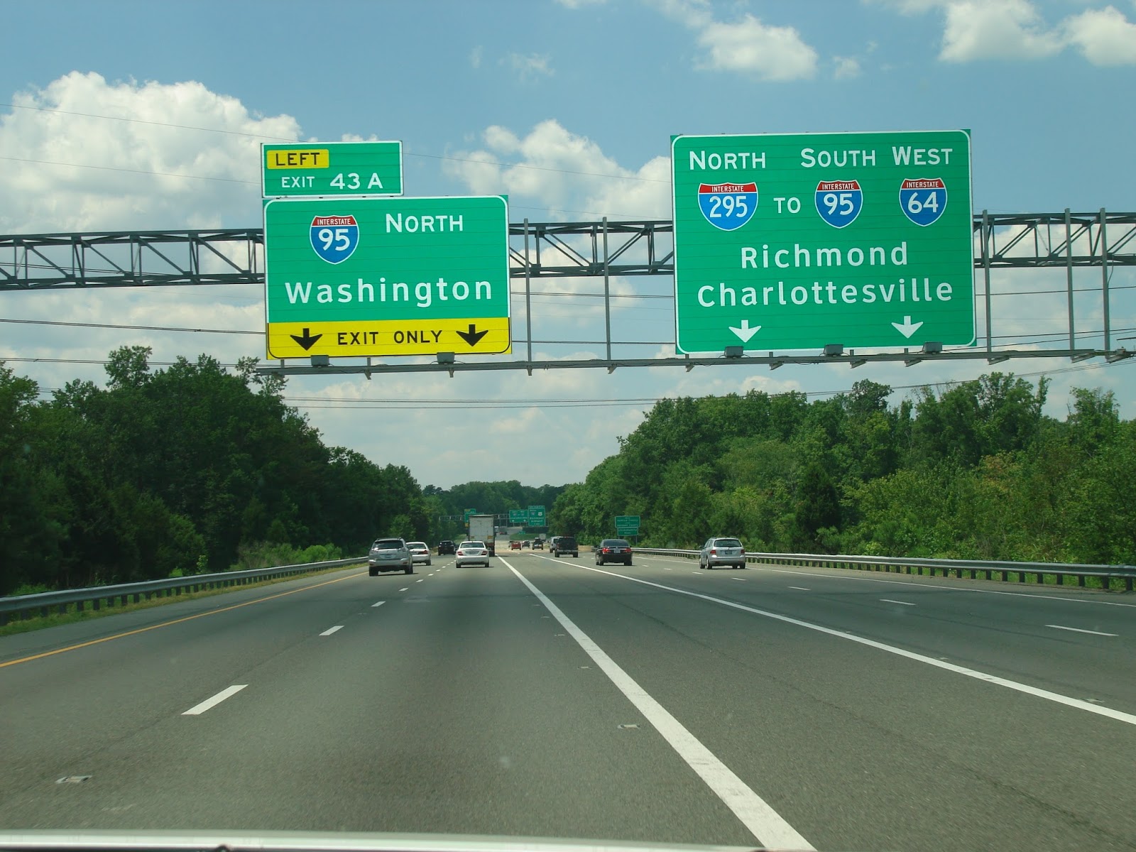Luke's Signs: Interstate 95 & Interstate 295 - Henrico County, VA