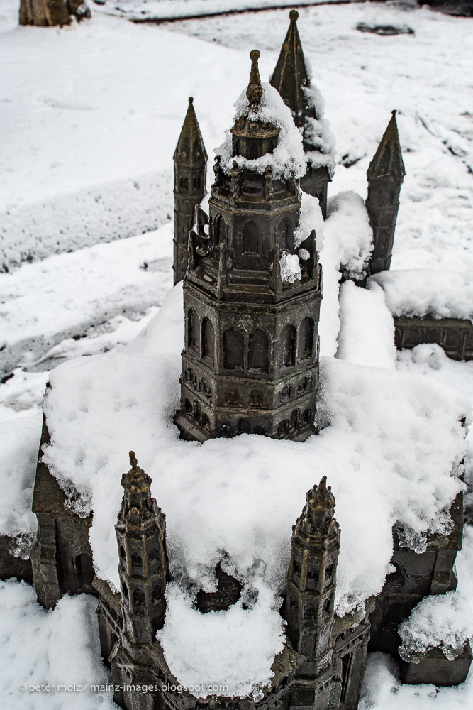 Mainz-Images: Winter in Mainz - Schneefall Anfang Januar 2017