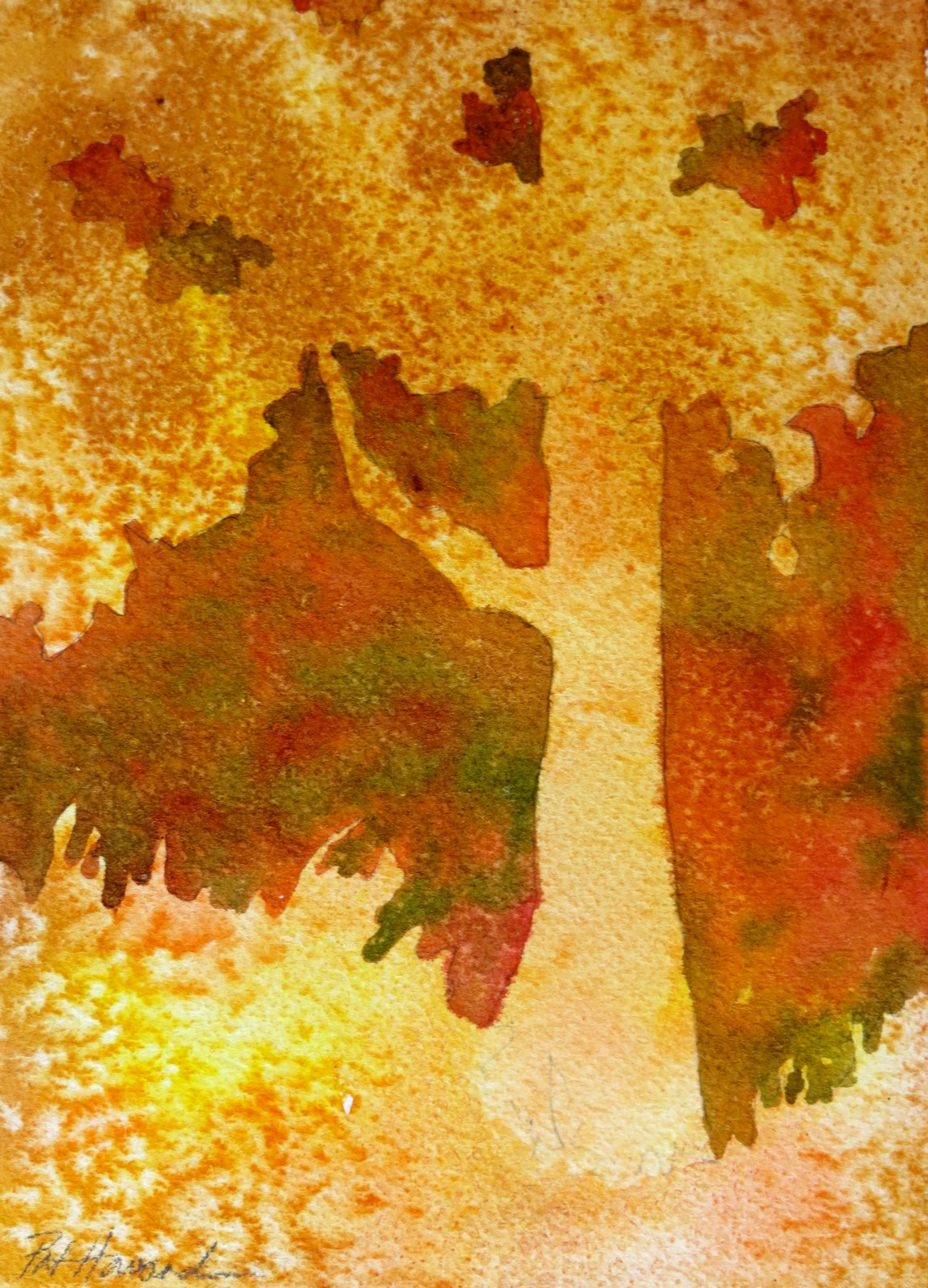 Watercolor Trees Techniques