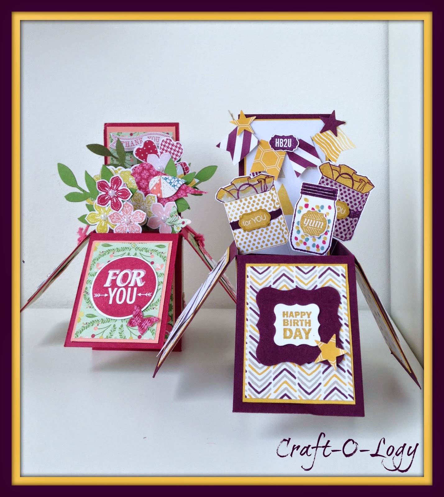 Craft-O-Logy: Gift Bag Card Box