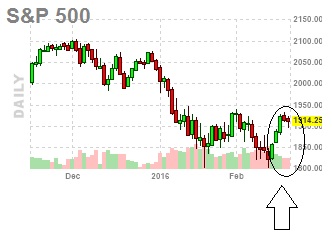 short-covering rally