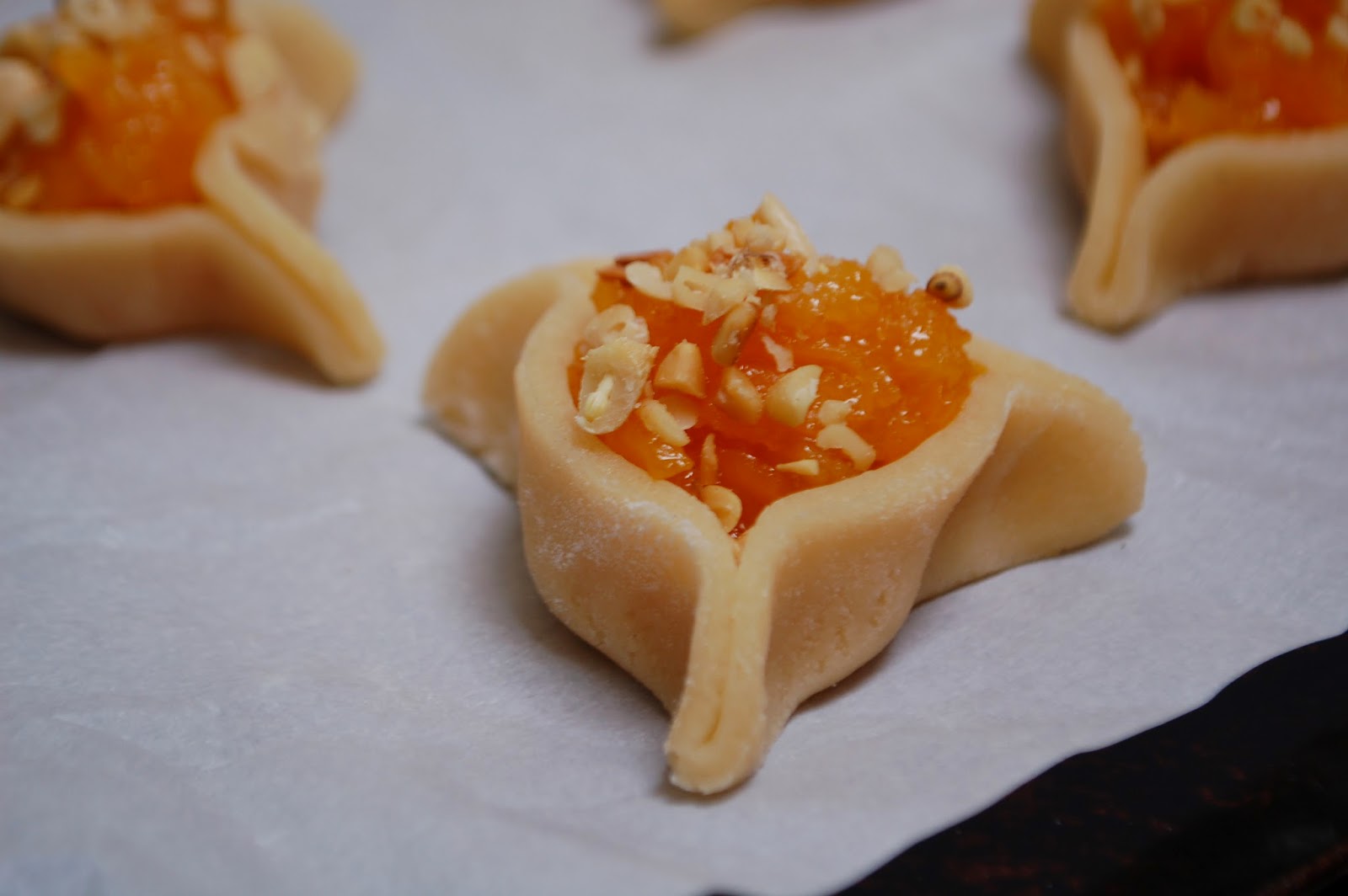 The Spice Garden: Apricot or Prune and Pine Nut Jam in Hamentaschen