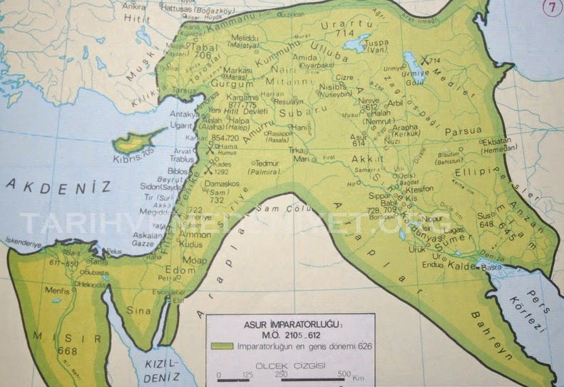 Asurlar - MÖ 1530-612 - Tarih ve Kültür