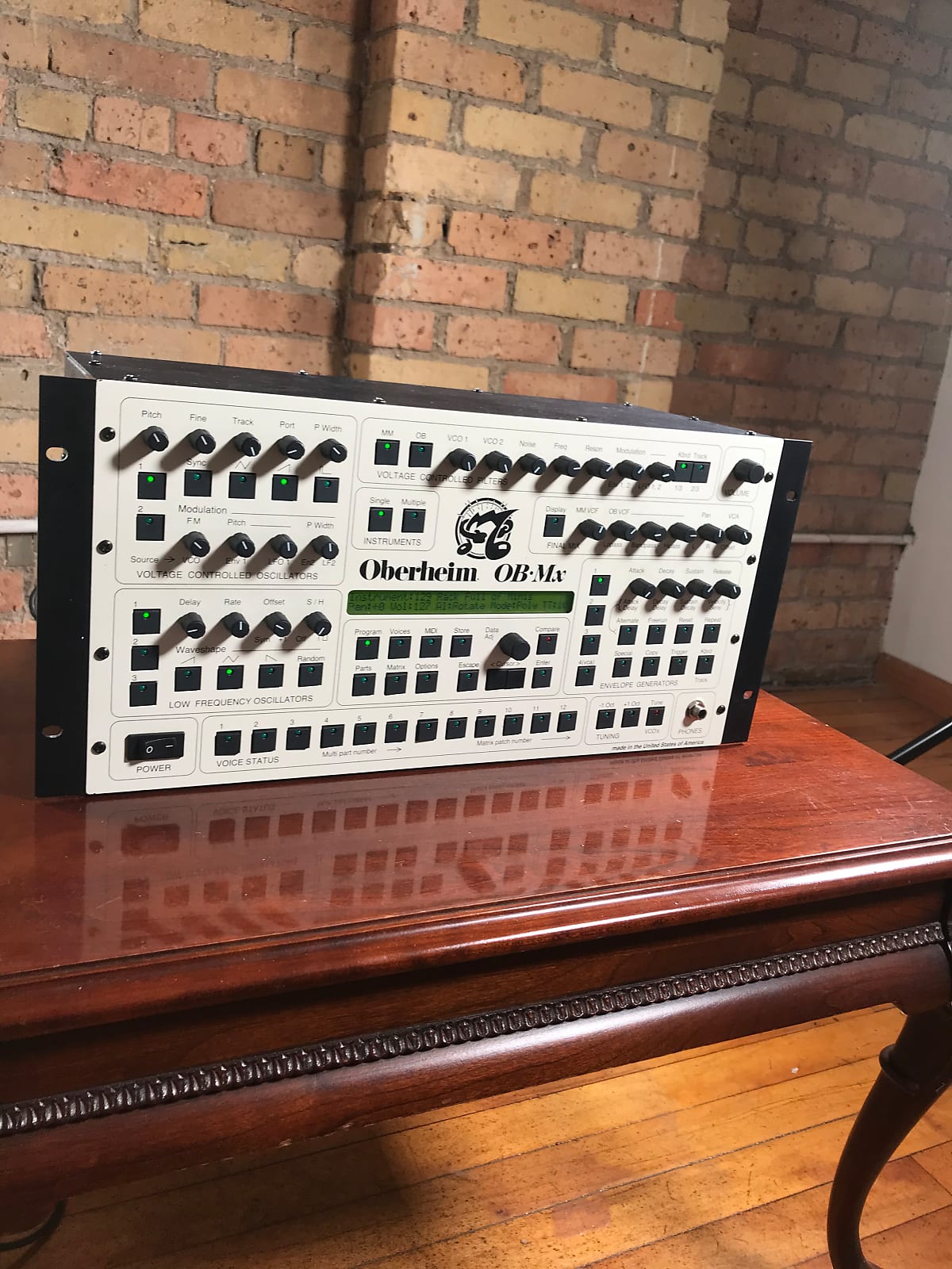 MATRIXSYNTH: Oberheim OB-Mx Polyphonic Synthesizer (12 Voice NEW OLD ...