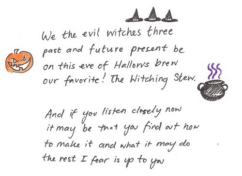 Seize the Absurd: Halloween - The Witches Stew