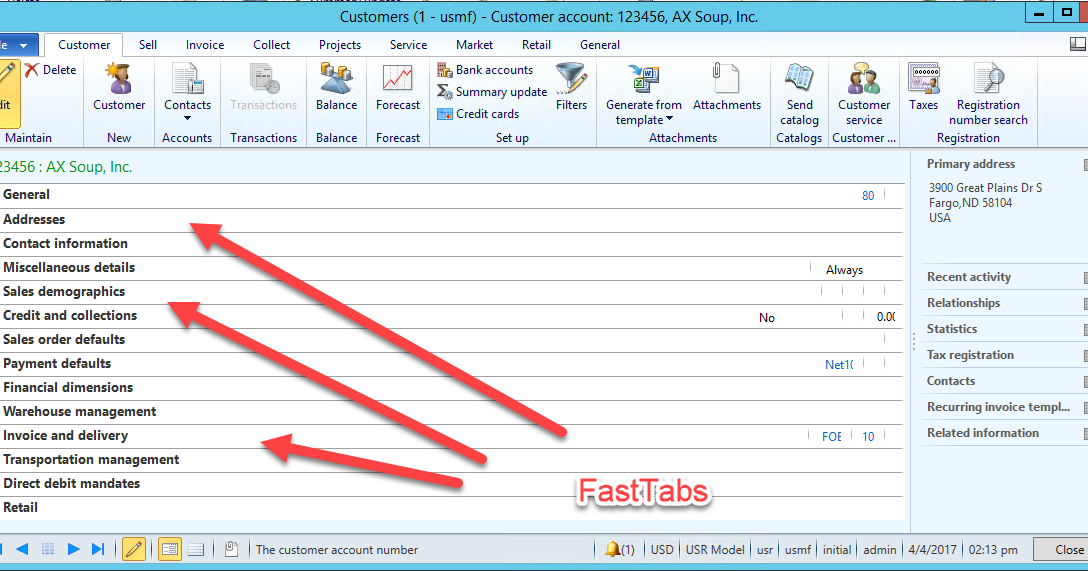 AX Soup: AX Word of the Week: FastTab