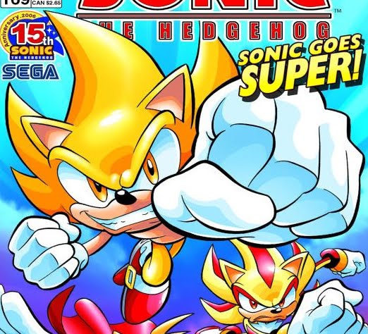 Sonic the Hedgehog Comic Character Checklist: Super Sonic