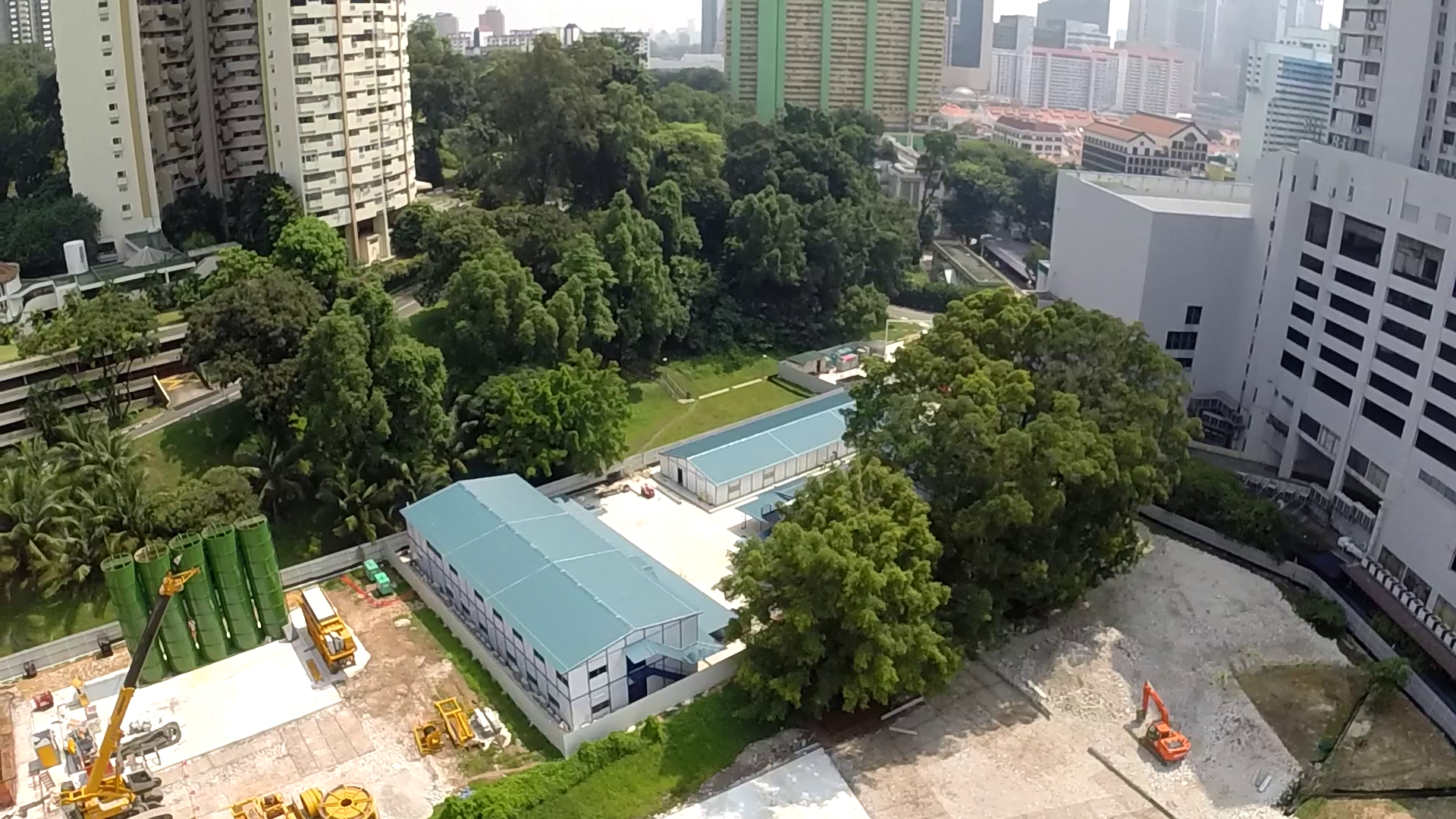 Thomson Line Construction: Outram Park Assembles