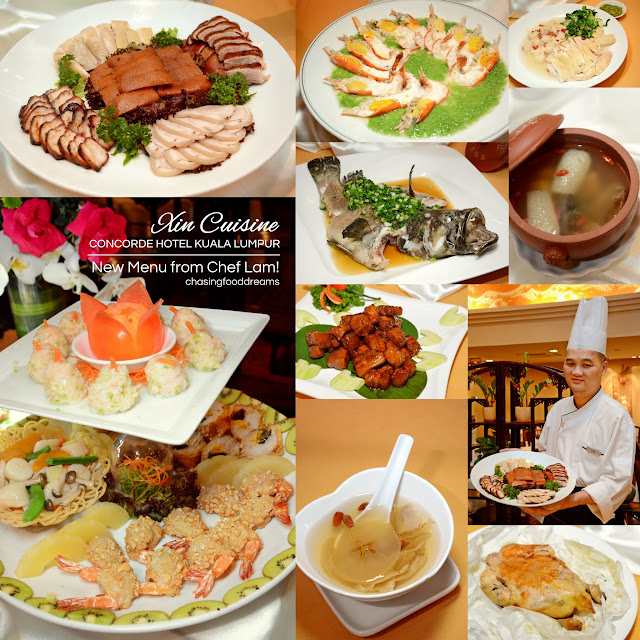 CHASING FOOD DREAMS: Xin Cuisine @ Concorde Hotel Kuala Lumpur New Menu