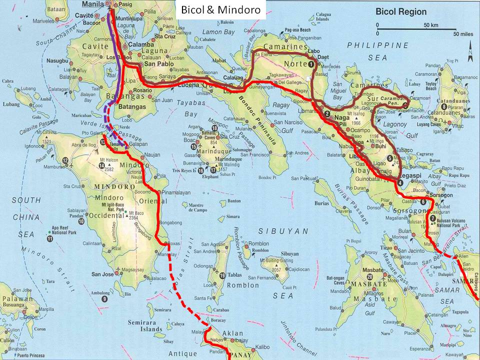 Bikes Beaches & Bola Bola: Maps & Routes