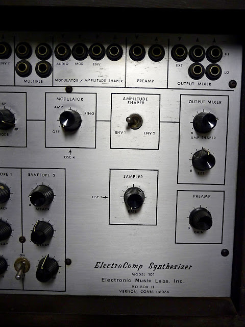 MATRIXSYNTH: Vintage Electronic Music Labs ElectroComp EML-101 Synthesizer Early Production Model