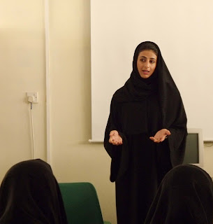 Why Not? Campaign: Hind Beljafla and Moza Matar In Al Worood Academy.