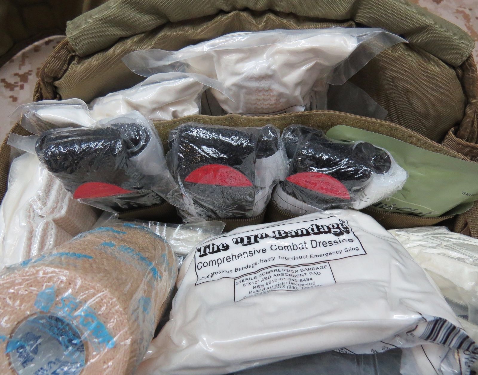 Webbingbabel: Combat Trauma Bag CTB V3 - USMC