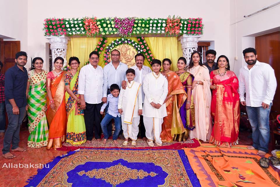 Nandamuri Janakiram Sons Dhoti Ceremony - Jewellery Designs