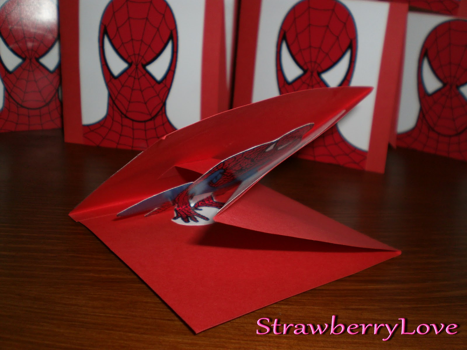 Strawberry Love by Reny: Handmade B-day Cards