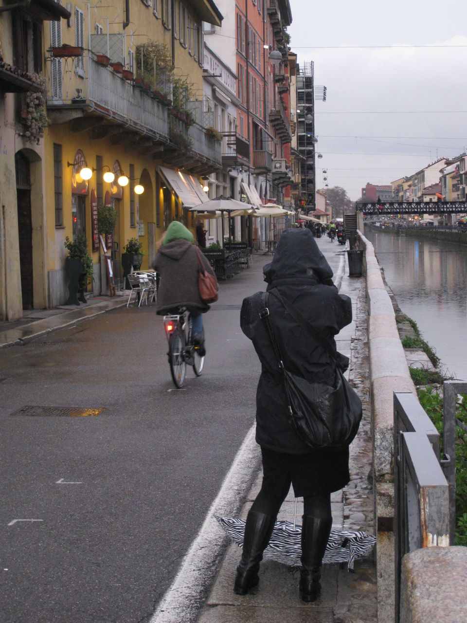 Purple fig: Walking Milano