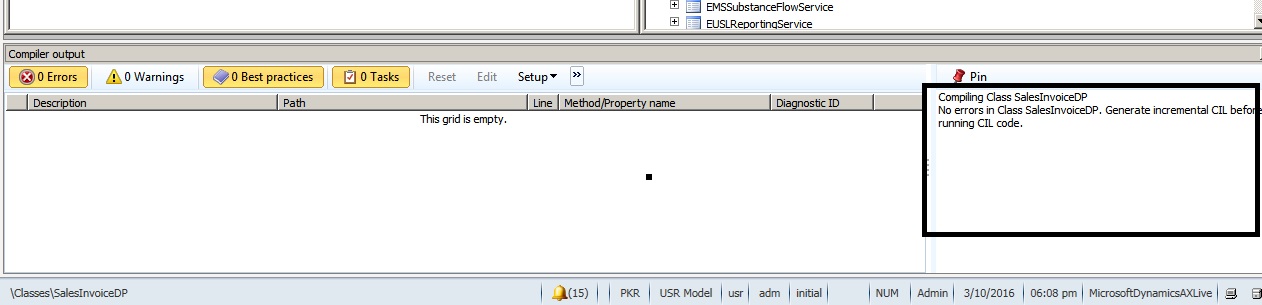 Dynamics AX/D365 FinOps Technical Blog: CIL Code in AX 2012