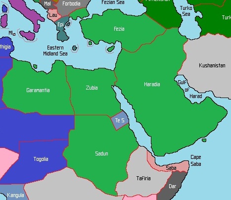 Wargaming Miscellany: The Imagi-world of 1891: Maps