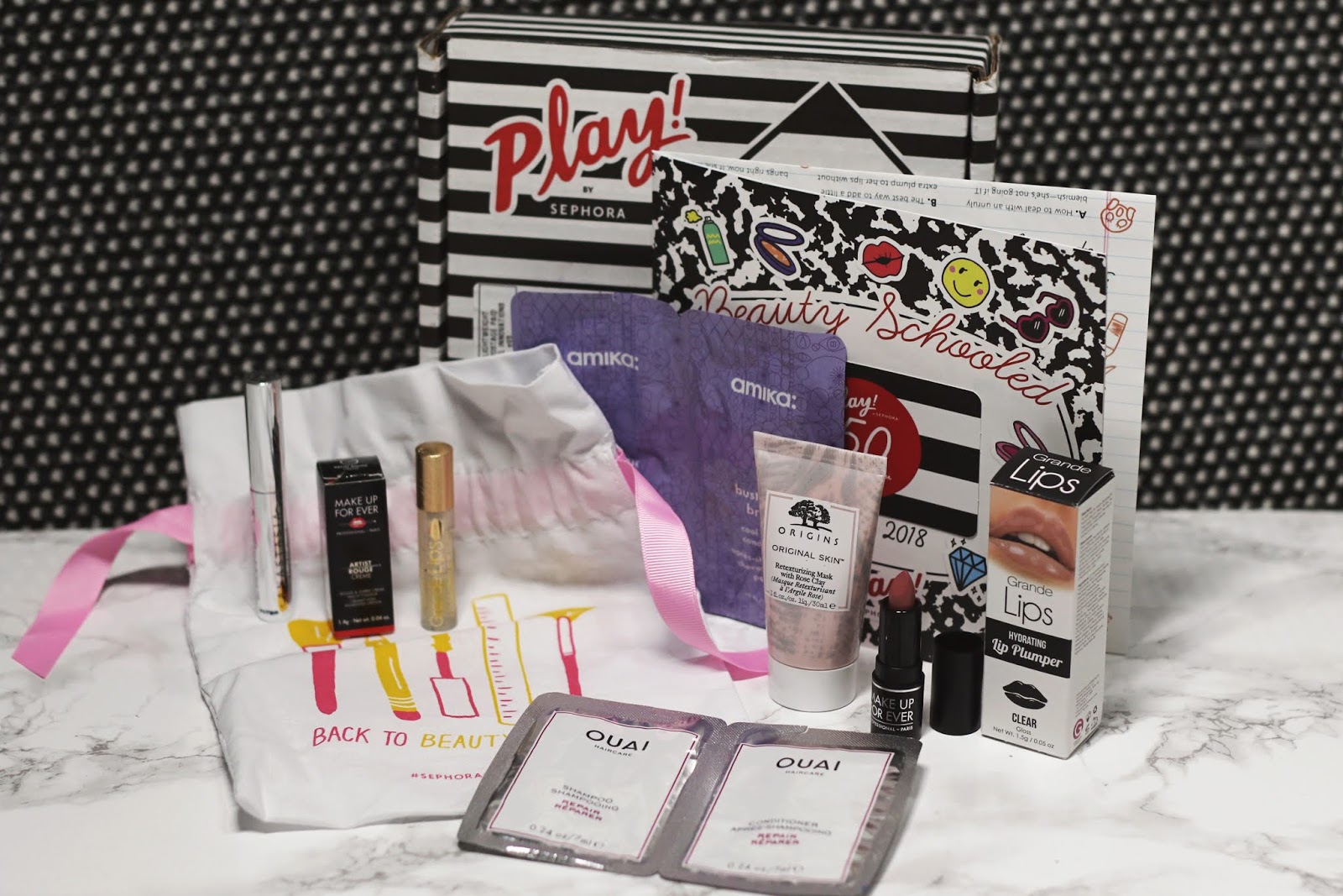 Sephora Play! Box: August 2018 - Jordan Hepler: Lifestyle Blog