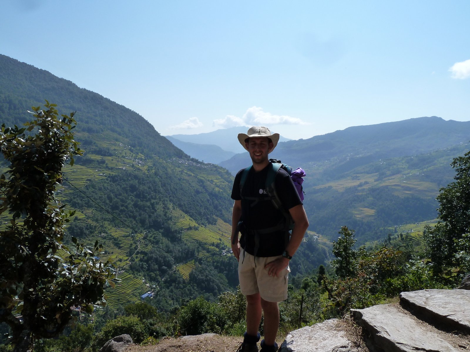 Colin On Sabbatical: Trekking Day 1 - Nayapul to Ulleri
