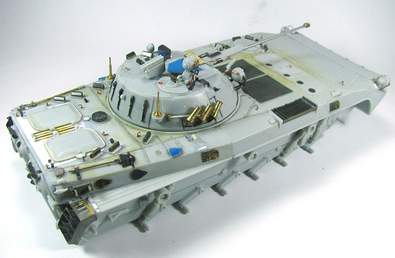 Plastic in Scale: BMP project update 4 ; Ready to be painted..