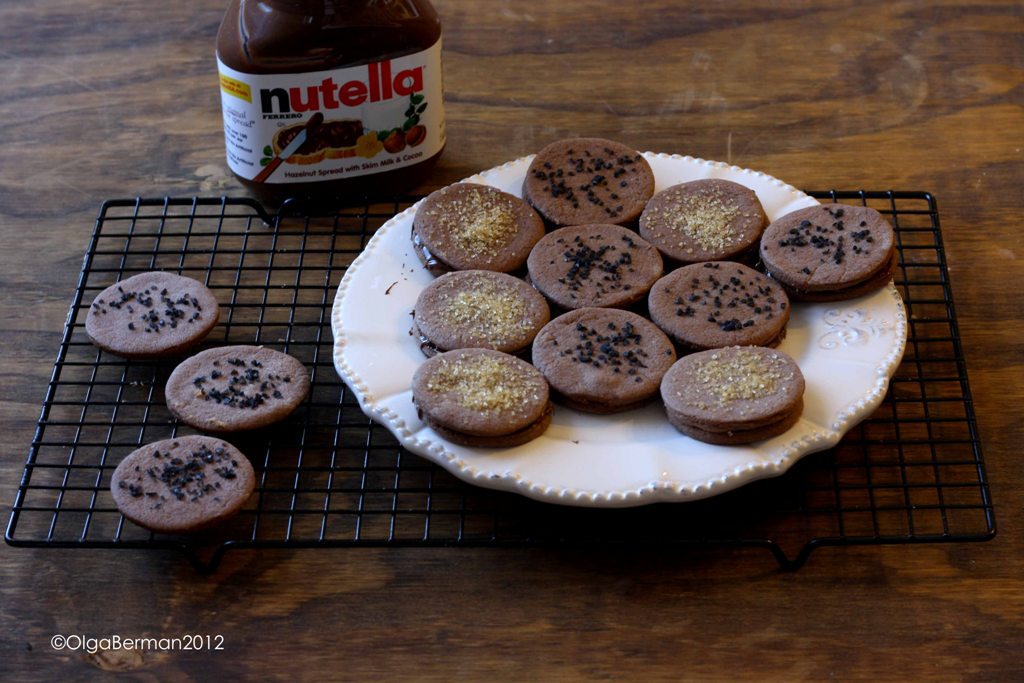 Mango & Tomato: Nutella Sandwich Cookies Recipe: Crazy Good Italian ...