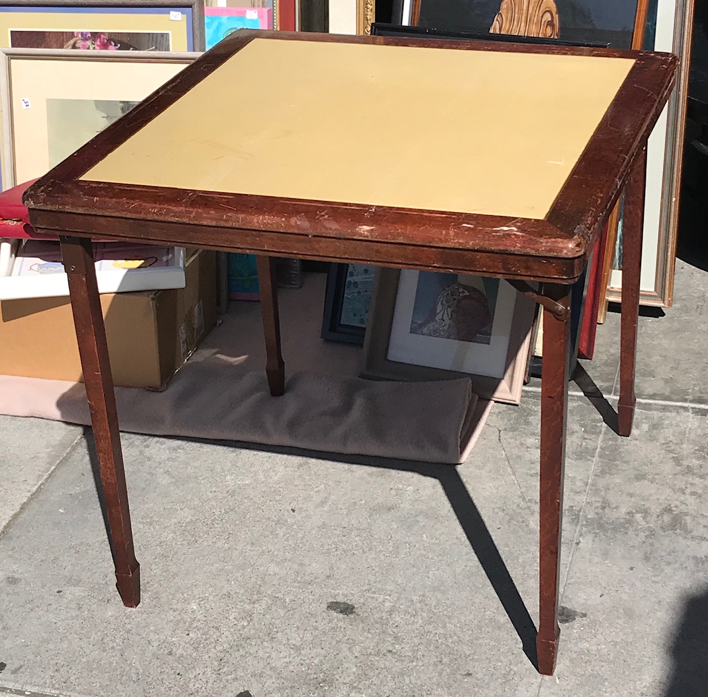 UHURU FURNITURE & COLLECTIBLES: SOLD #27654 Leg-O-Matic Vintage Wood 30 ...