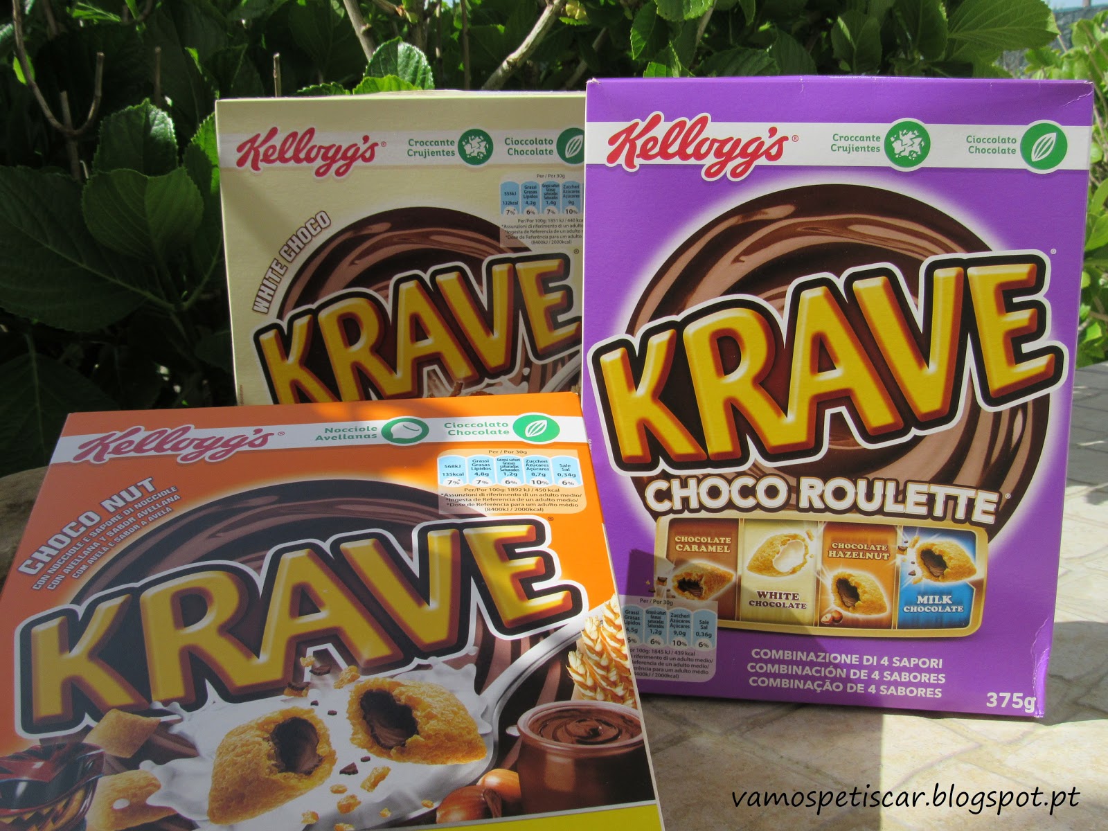 Vamos Petiscar!: Kellogg's - Krave