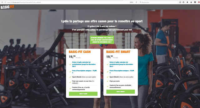 Votre abonnement BASIC-FIT offert juqu'en décembre grâce à mon ...