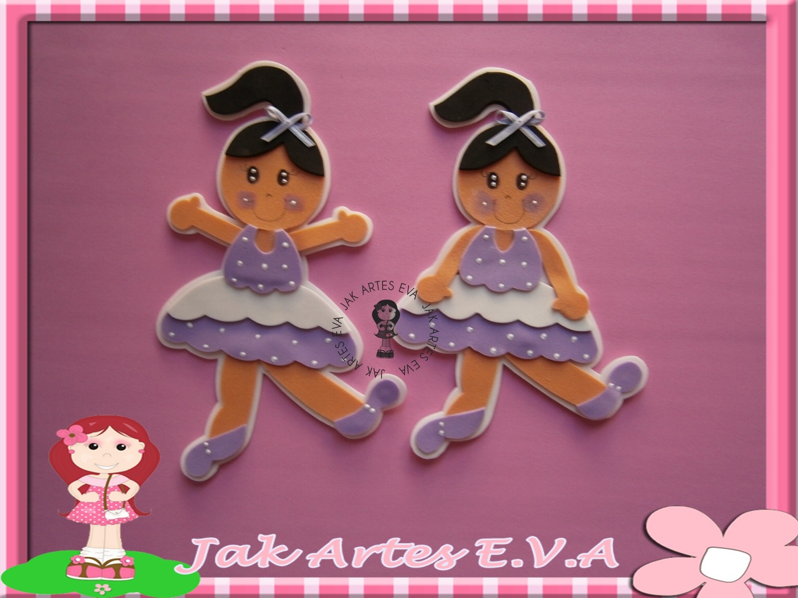 Jak Artes E.V.A: Decoração para Quarto de Baby em EVA