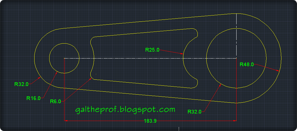 Latihan Gambar AutoCAD 2D dan 3D pada AutoCAD [PEMULA]