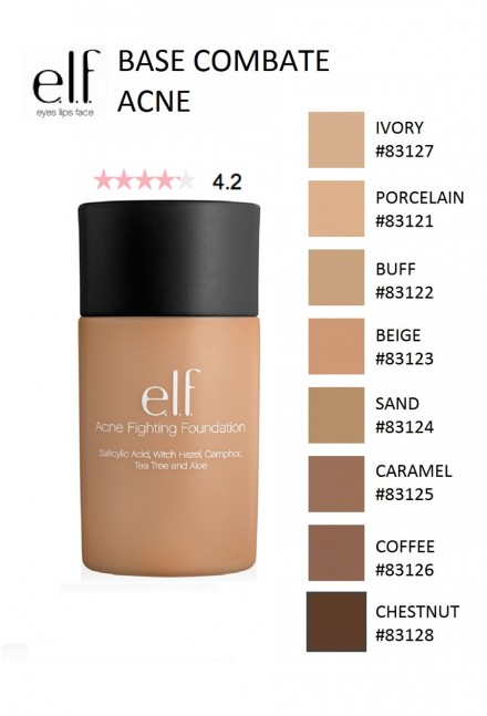 Foundation Review (ELF Acne Fighting Foundation & CATRICE All Matt Plus ...