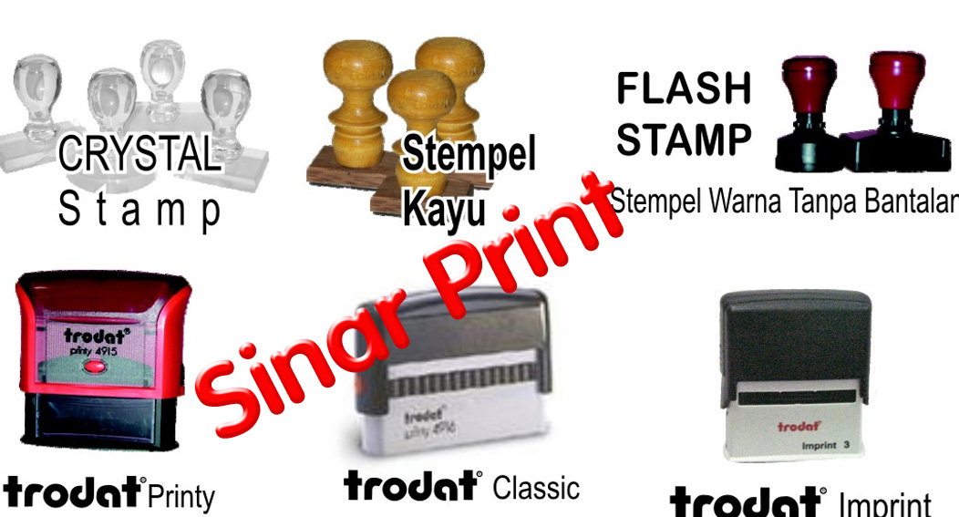 Percetakan Sinar: Pusat Stampel