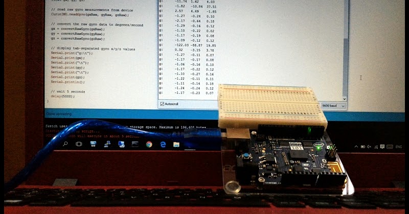 Arduino-er: Test the Gyro of Arduino/Genuino 101 Arduino-er: Test the Gyro of Arduino/Genuino 101