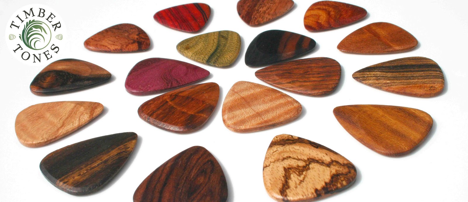 Timber Tones, Pick Gitar Unik Berbahan Kayu Alam - Zonagitar.Net