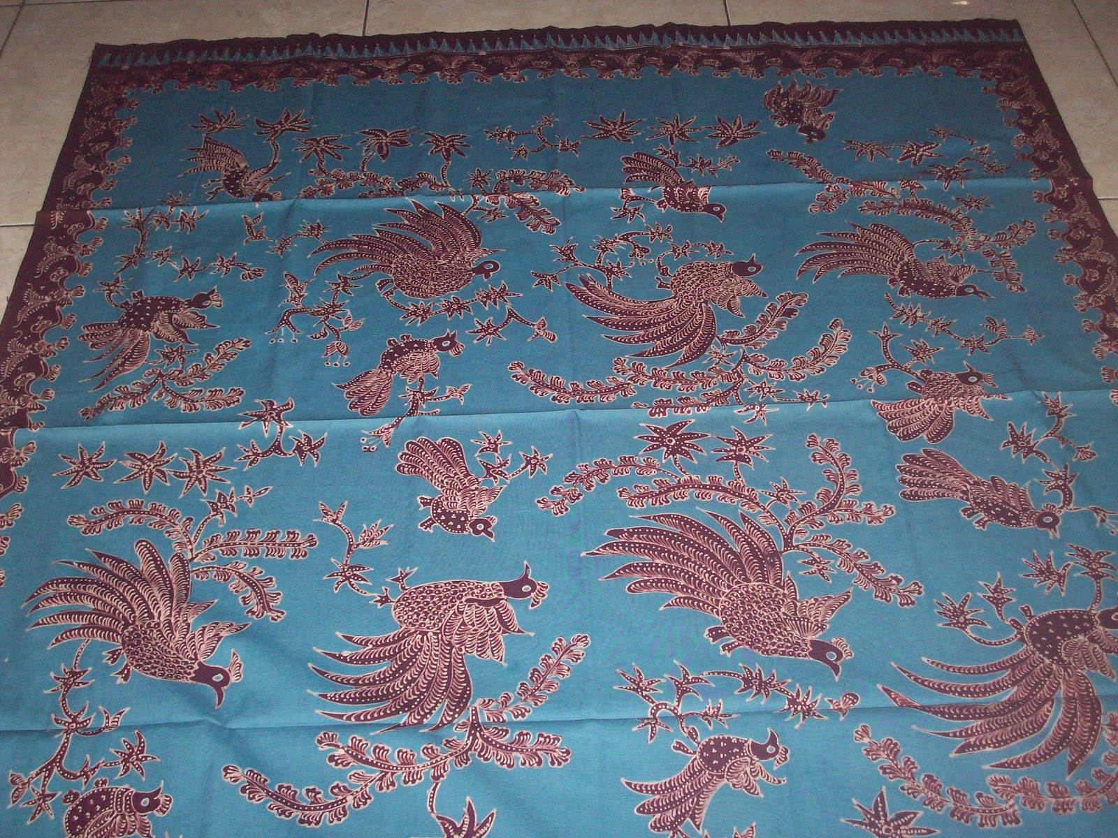Pondok Batik Tulis: Lasem Tumpal 8 Rp.200.000,-