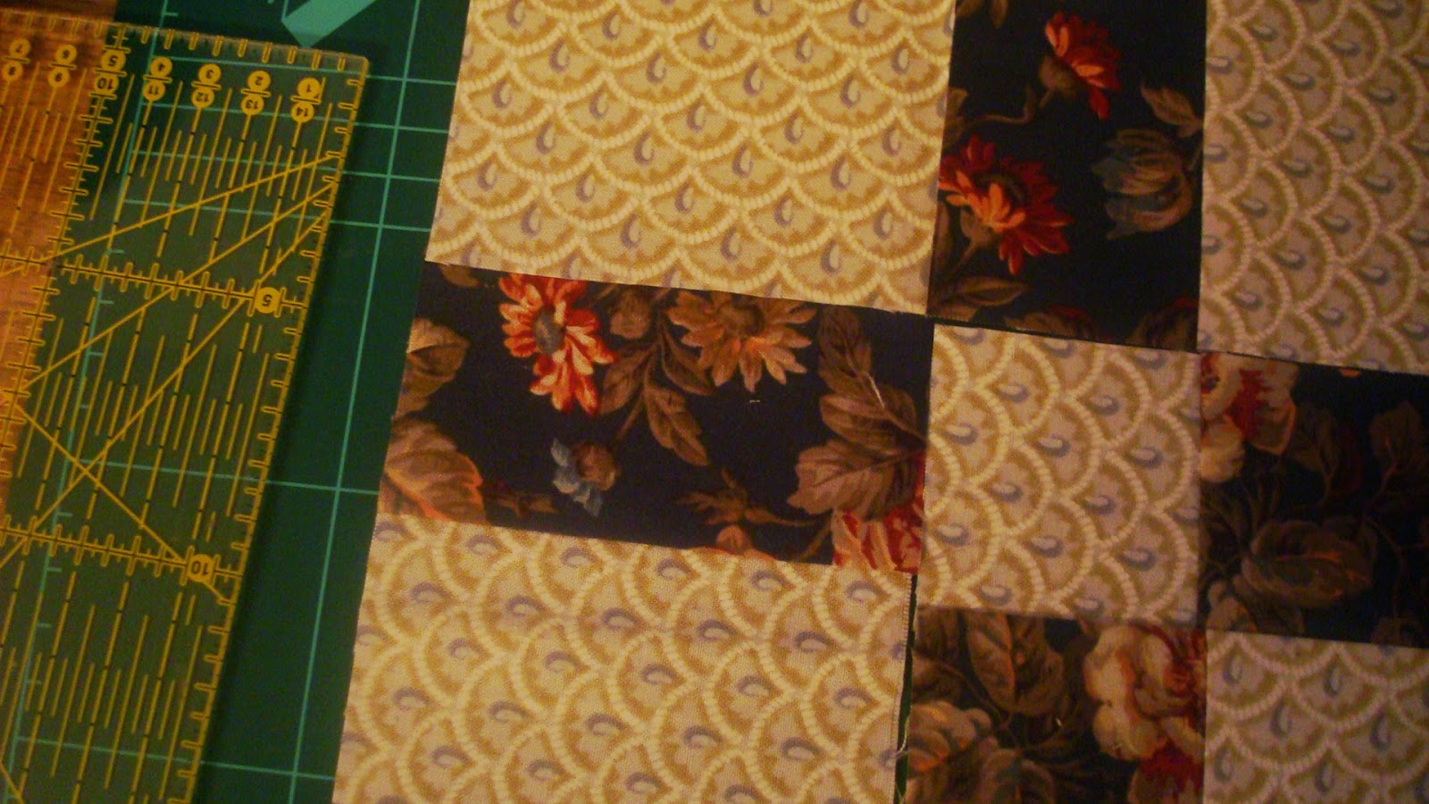 Raquel: cuadro de patchwork 4-9