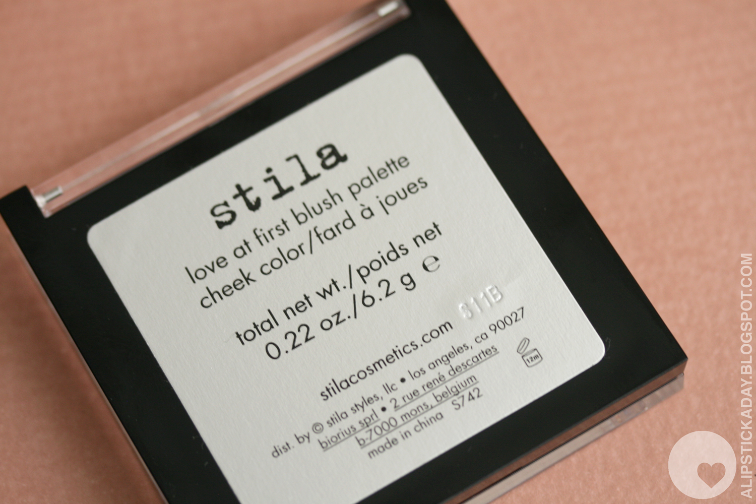 A LIPSTICK A DAY | Stila Love at First Blush