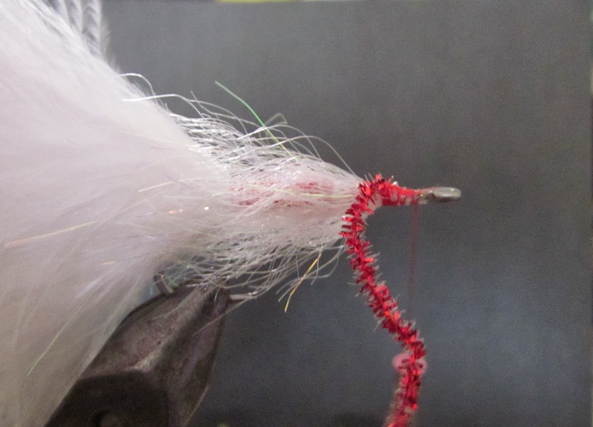 JC's Art of Flies: Step-by-Step Tying White Betta Fish Fly