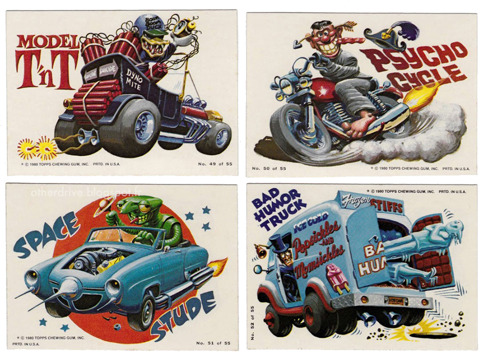 Just A Car Guy: Weird Wheels, Roth inspired caricatures, released in ...