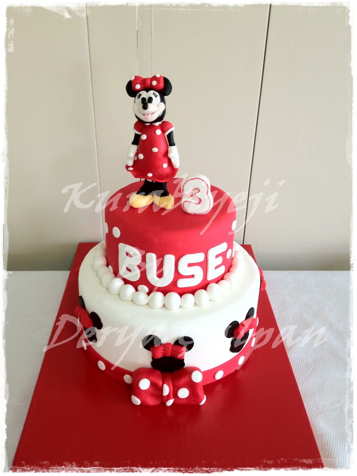 Kurabiyeji By Derya İnci: Mickey Mouse Pasta